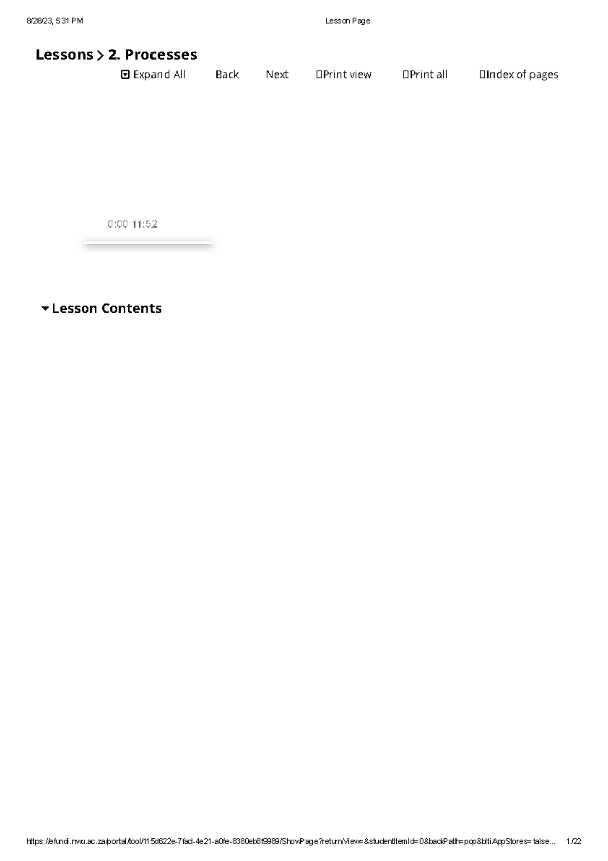 Lesson Page - notes - - Studocu