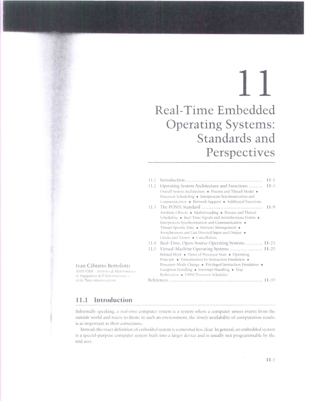 Rtos-chap - .... - CS3072 - Studocu