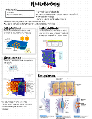 BIOL4277 Neurobiology - exam 1 - Neurobiology BIOL 4277/ Fall 2022 / Exam 1 General directions ...