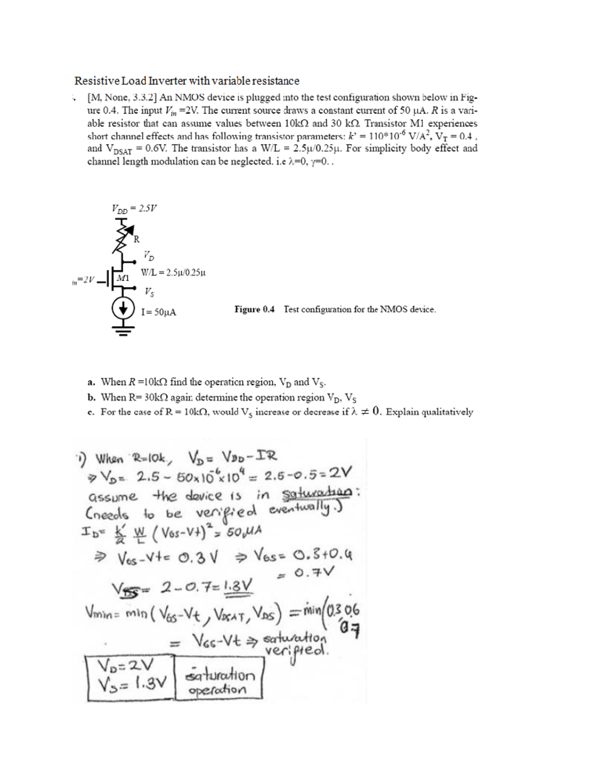 Sample questions & answers - First calculate VQ. ( 0 ( 2 2 )) 1 0 0( 0 ...