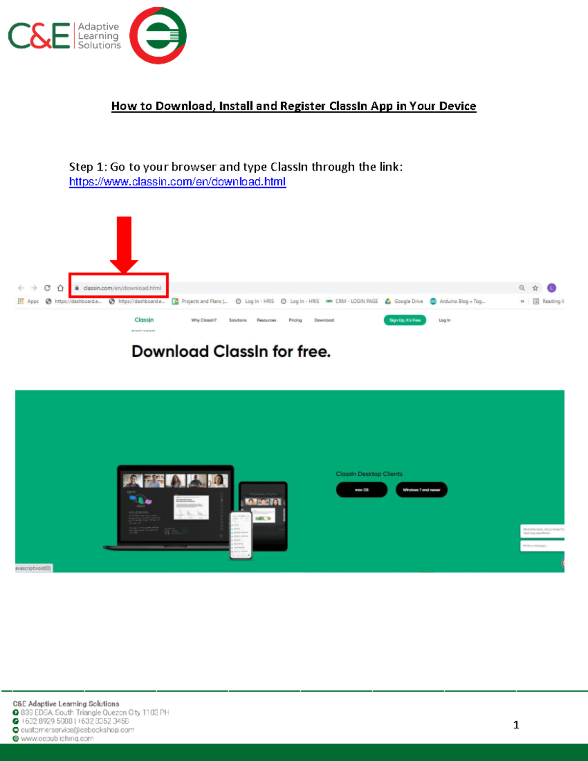 Class In App Step by Step Guide on How to Download, Install and ...