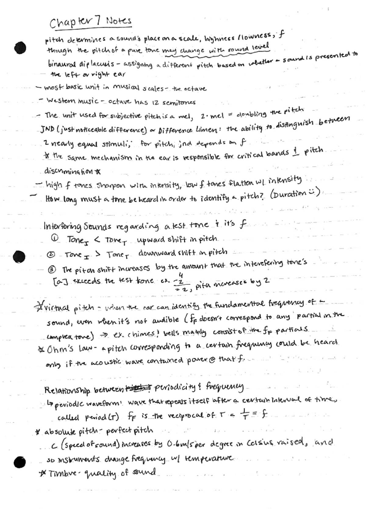 1407 Chapter 7 Notes - PHY 1407 - Baylor University - Studocu