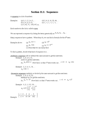 Section 7 - exam review - Section 7: Trigonometric Integrals Thinking ...