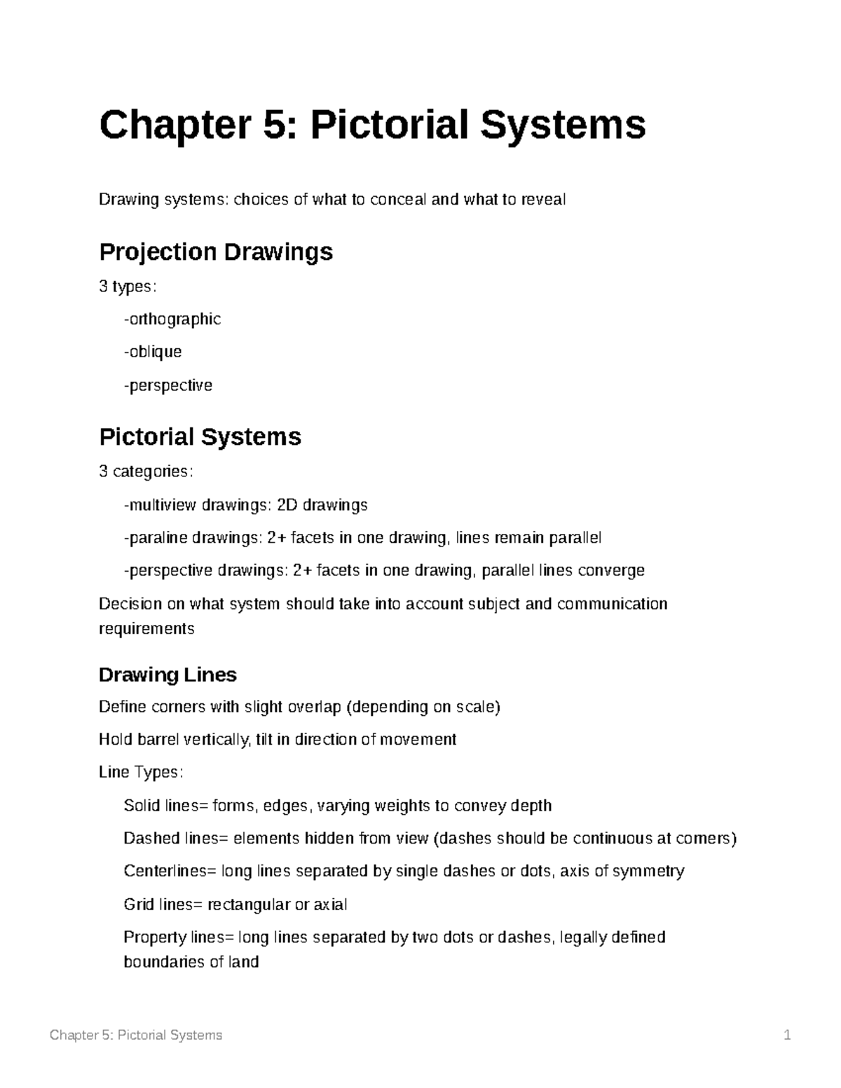 Francis D.K. Ching Design Drawing: Chapter 5 Pictorial Systems ...
