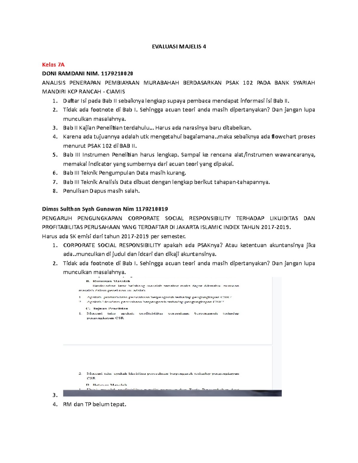 Evaluasi Majelis 4 - 7 - Catatan Materi - EVALUASI MAJELIS 4 Kelas 7A ...