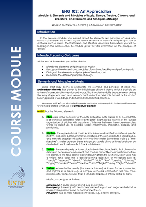 Art app module 7 to 10 - ARTAPP - COURSE MODULE ENG 102: Art ...