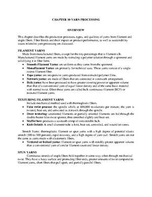 FCS 301 Textiles Class Project - CLASS PROJECT Natural Fibers vs ...