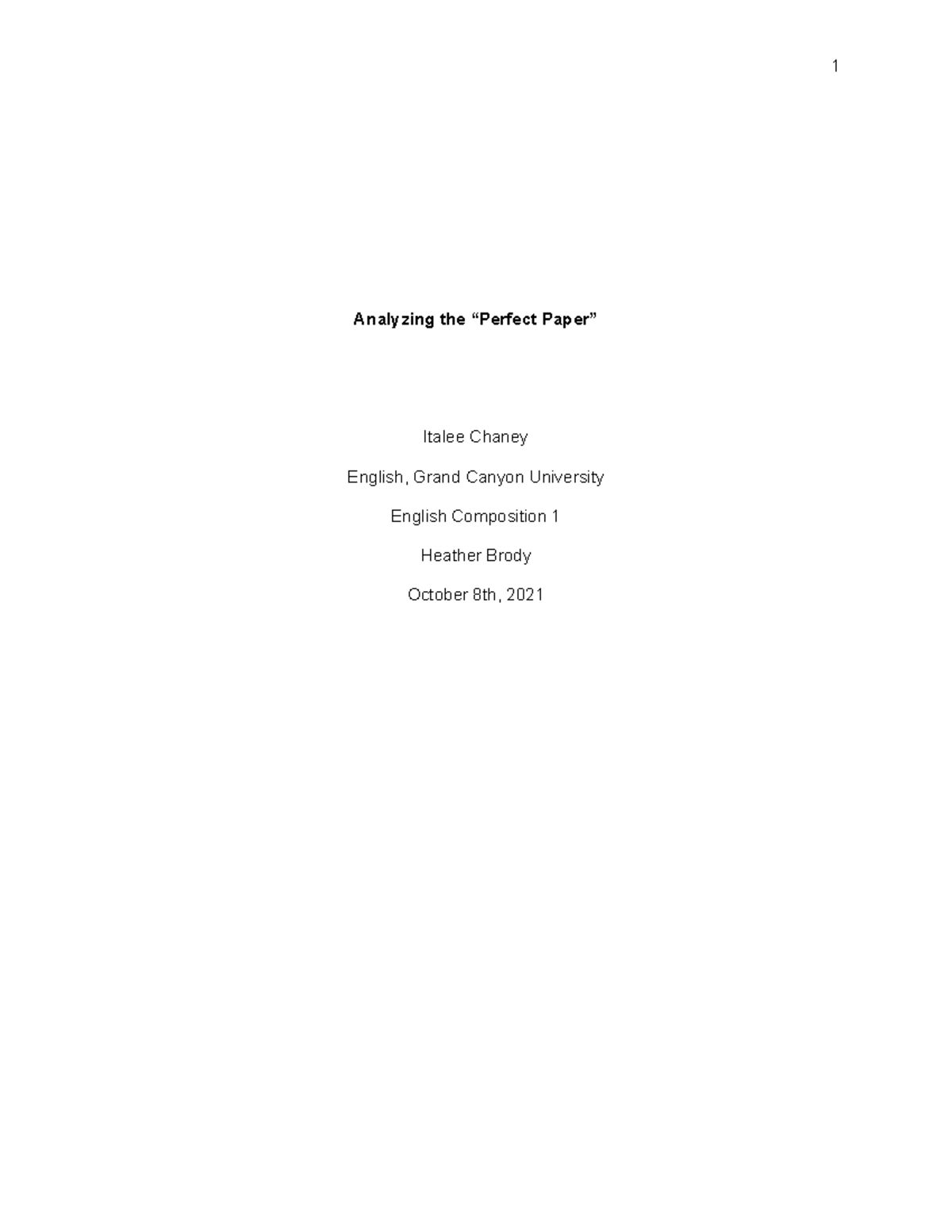 Rhetorical Analysis - Analyzing the