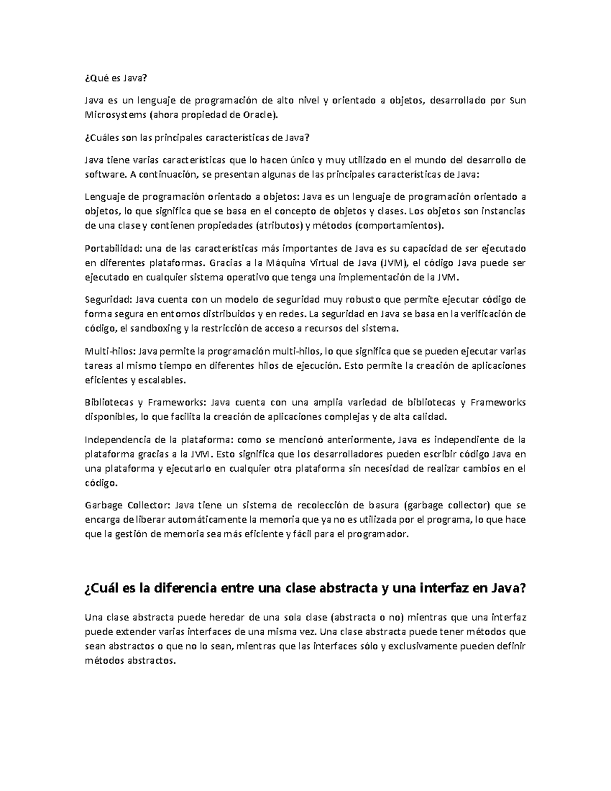 Qué es Java - GUIA DE JAVA CONCEPTOS - ¿Qué es Java? Java es un ...