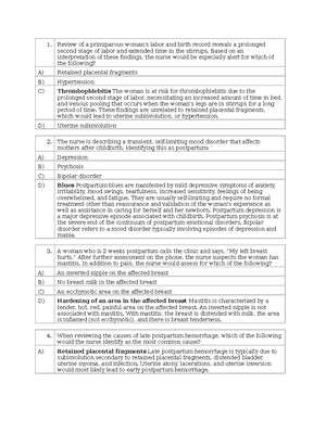 Adolescent Who Has a Possible STI System Disorder - ACTIVE LEARNING ...