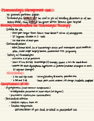 Impaired Perfusion Pt 2 - Labs - Diagnostics cont... Tr o p o n i n ...