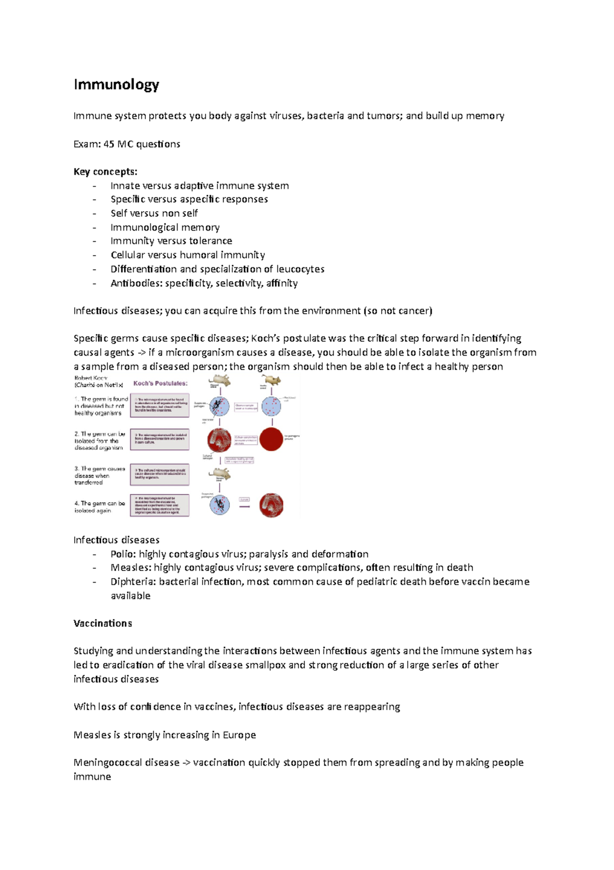 Immunology - Immunology Immune system protects you body against viruses ...