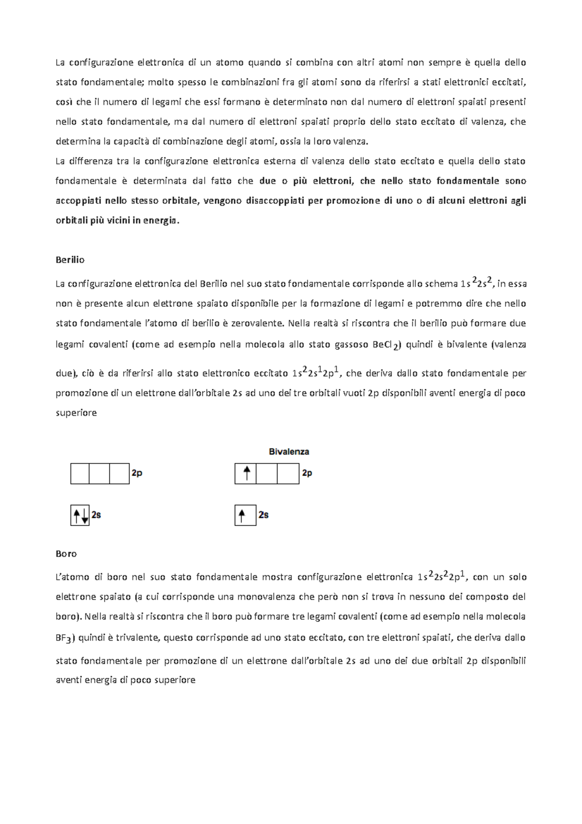 Espansione dell'ottetto - La configurazione elettronica di un atomo ...