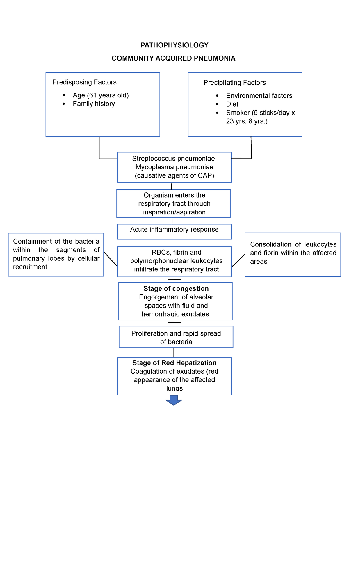 Pathophysiology - Medsurg - PATHOPHYSIOLOGY COMMUNITY ACQUIRED ...