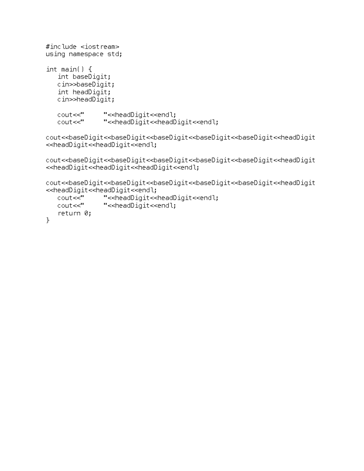 119 Computer Science Lab Cs 1428 Using Namespace Int Main Int 9186