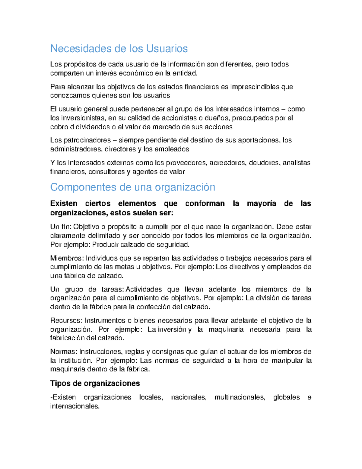 Reporte Anexo - dsadsadsa - Necesidades de los Usuarios Los propósitos ...