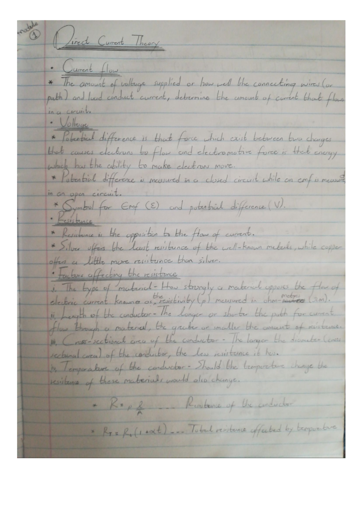 DC Theory - ETT - 71200 - Studocu