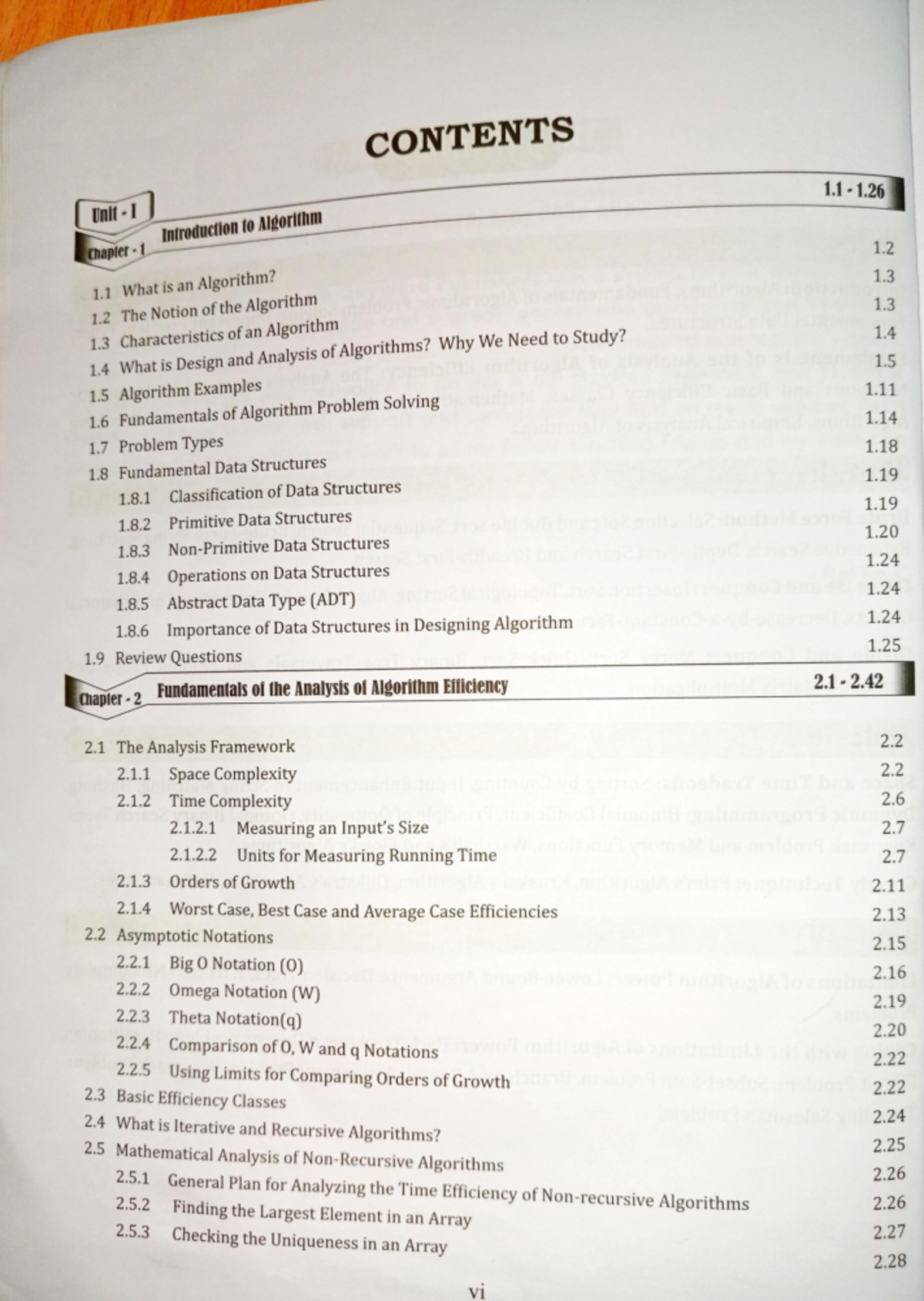 BCA - Unit 1 DAA notes - CONTENTS Unit I Introduction to Algorithm 1 1 ...