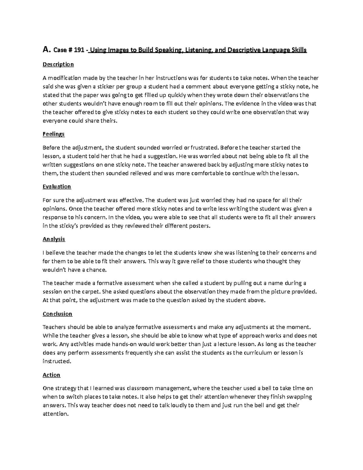 Using Images to Build Speaking Listening and Descriptive Language ...