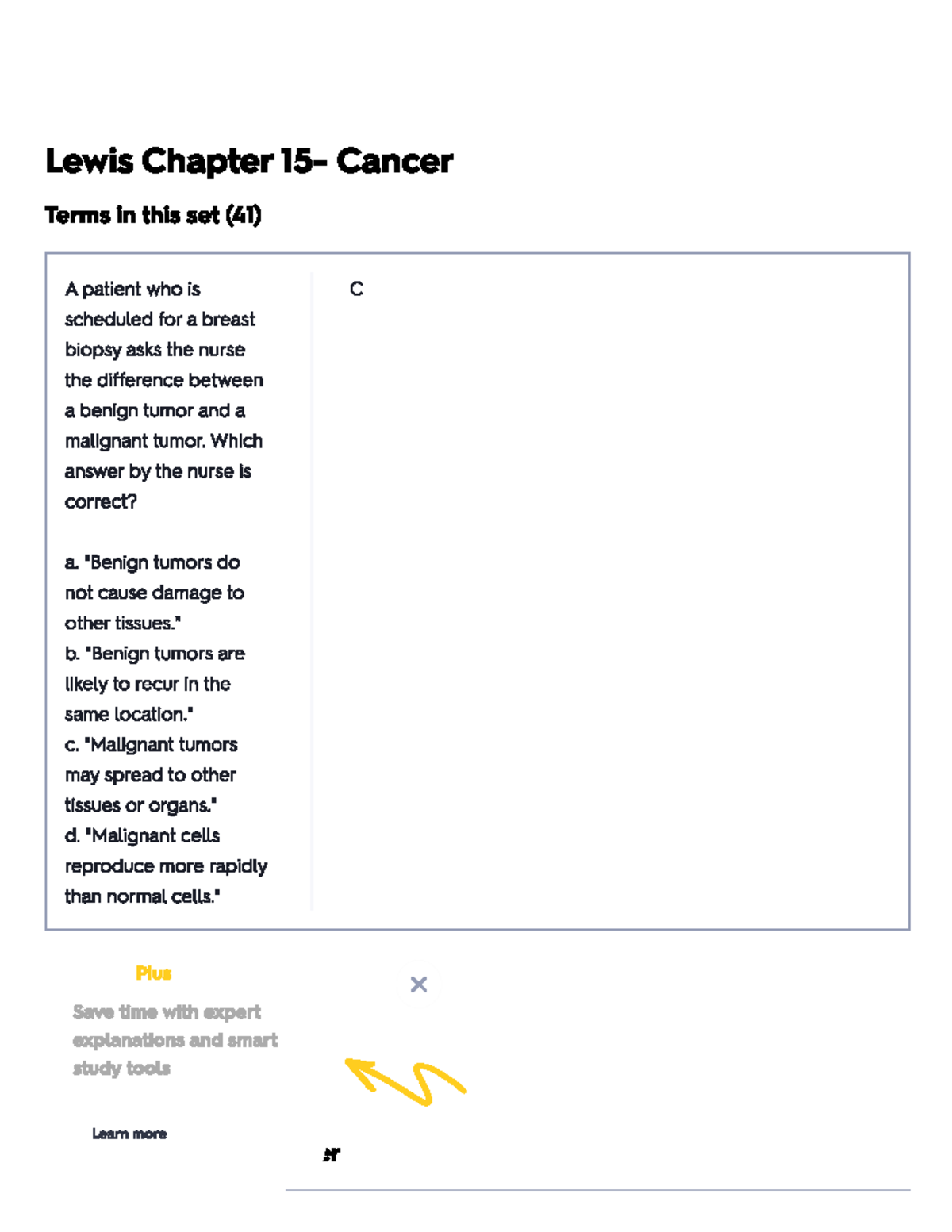 Ch 15 quizlet for school - RNSG 1301 - Studocu