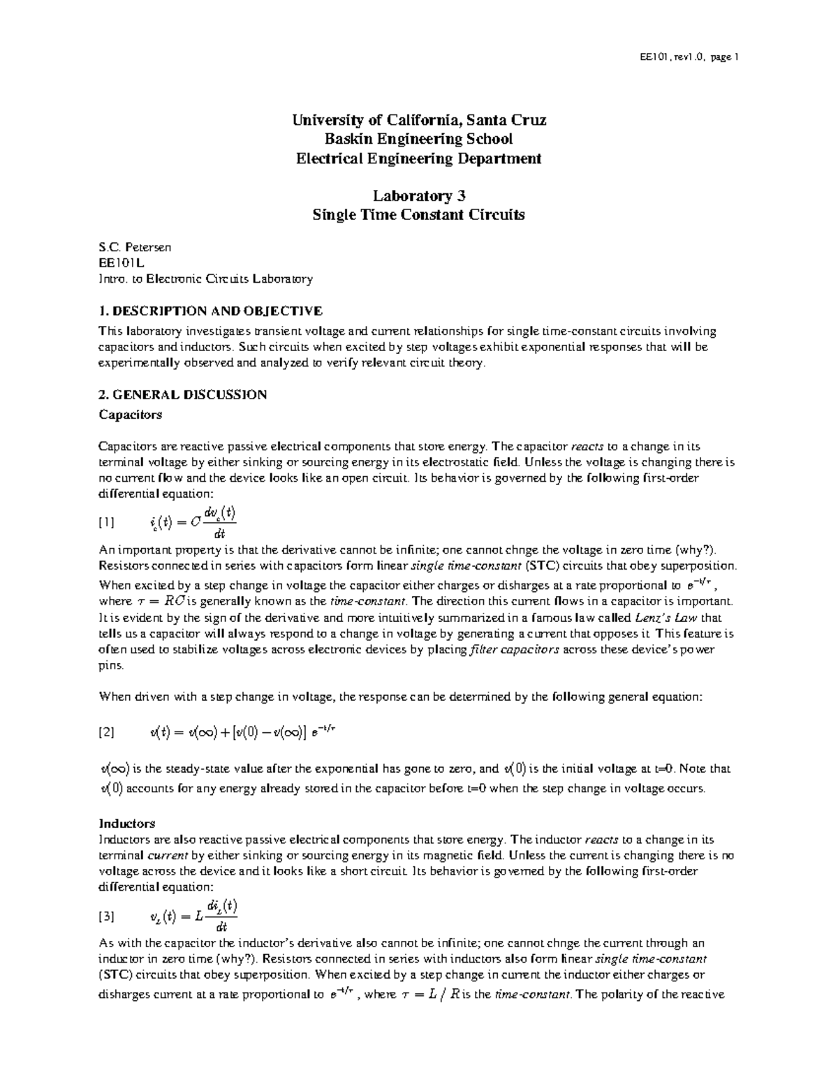 Lab3 v1 - University of California, Santa Cruz Electrical Engineering ...