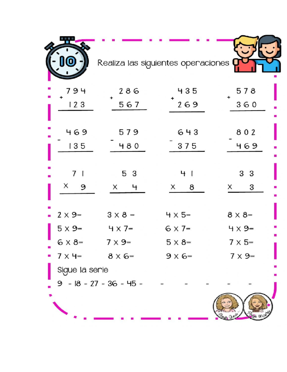 Operaciones - Matemáticas I - Studocu