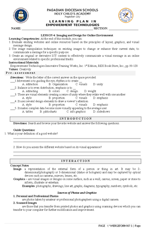 Work immersion narrative report - WORK IMMERSION SUBMITTED BY; DJANARY ...