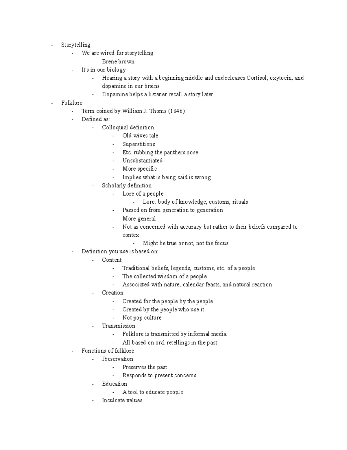 Introduction to Indo-European Folktales - Storytelling We are wired for ...