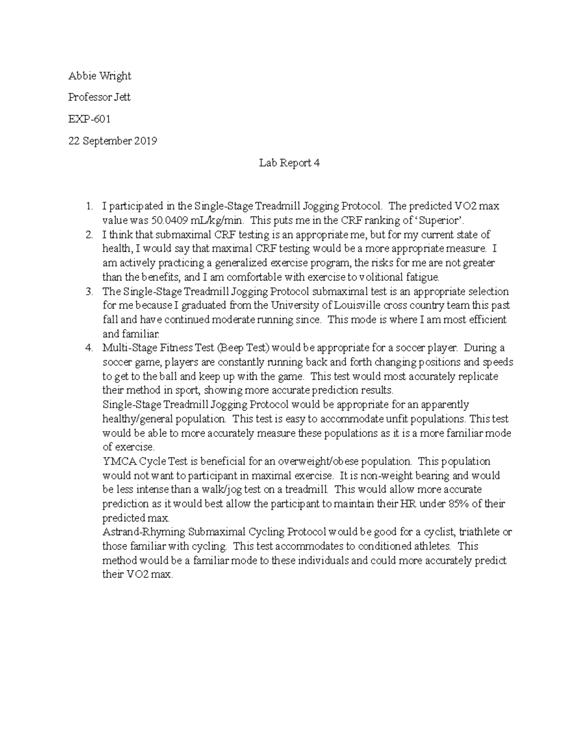 Lab Report 4 - lab 4 assignment - Abbie Wright Professor Jett EXP- 22 ...