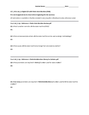 CET4864 Lab Report Sample - CITYTECH Laboratory Report Guide Creator ...