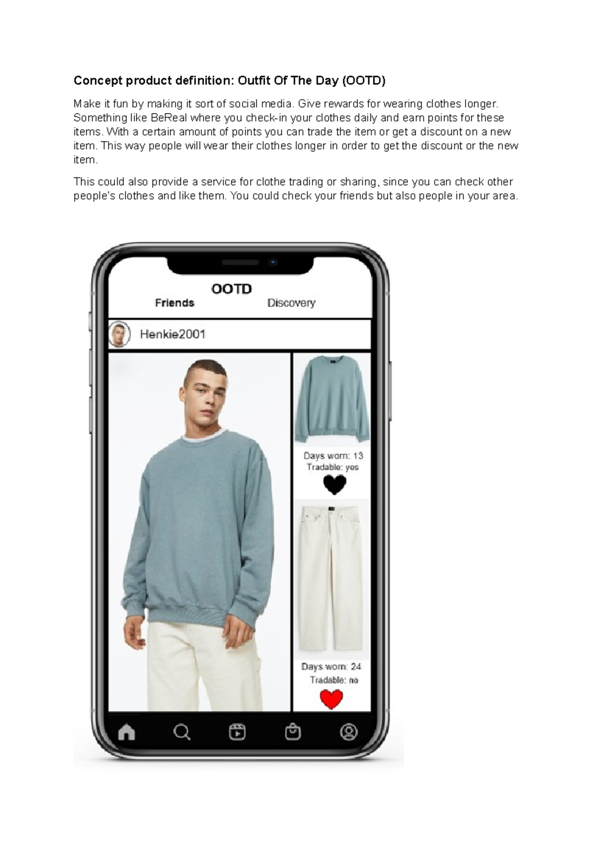 Concept product definition idea - Concept product definition: Outfit Of ...