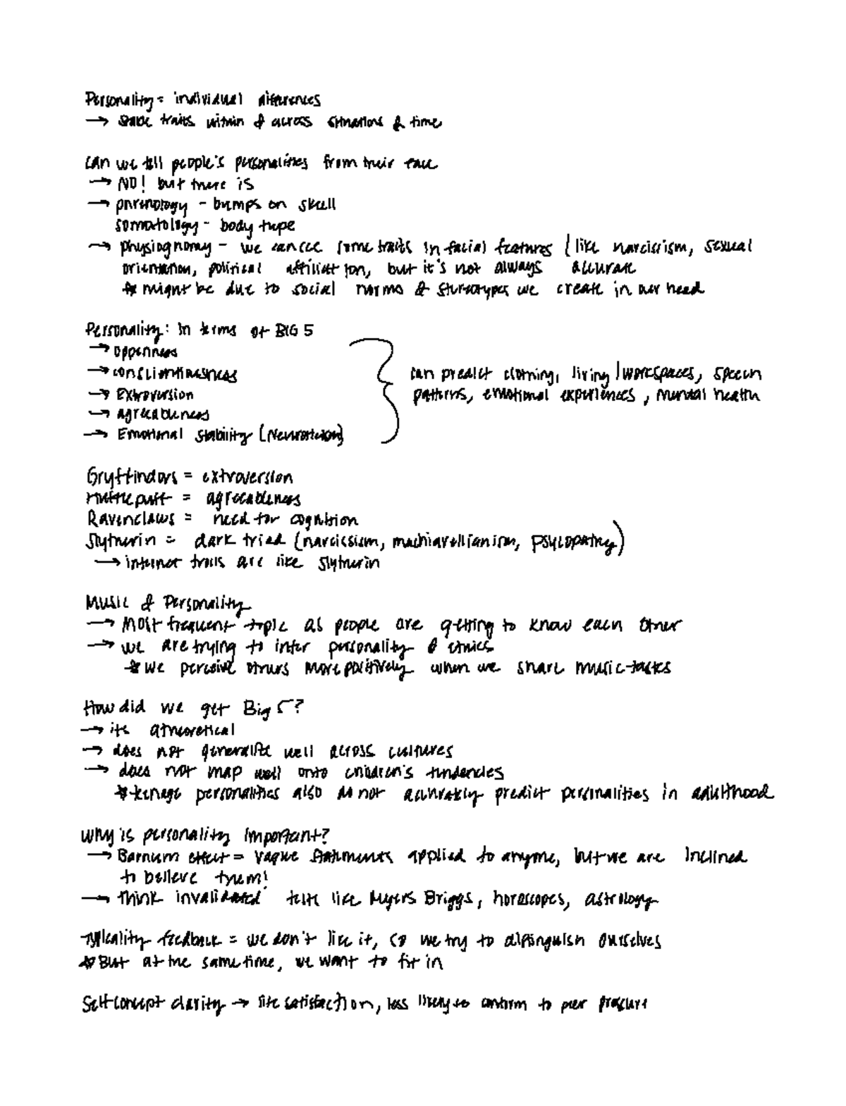 Psych Lecture 10-1 - Seltermann Fall 2022 - Personality individual ...
