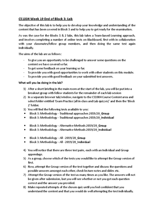 Lecture 17-CS2004 Algorithms and their Applications - Lecture 17 - Studocu