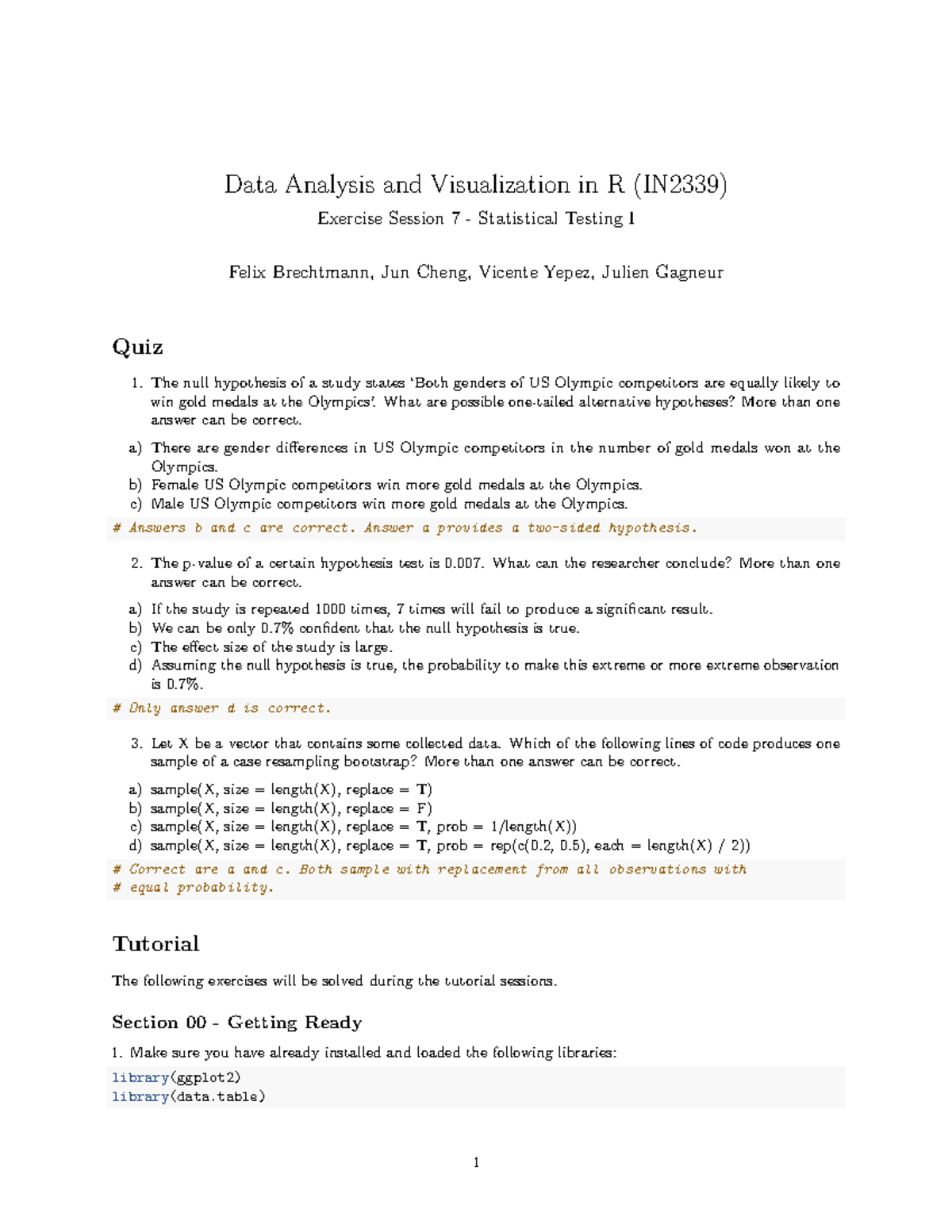 Exercise 07 Solution Data Analysis And Visualization In R In2339