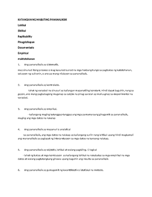 Pagsusuring- Pampanitikan - PAGSUSURING PAMPANITIKAN Mga Akda: 1 ...