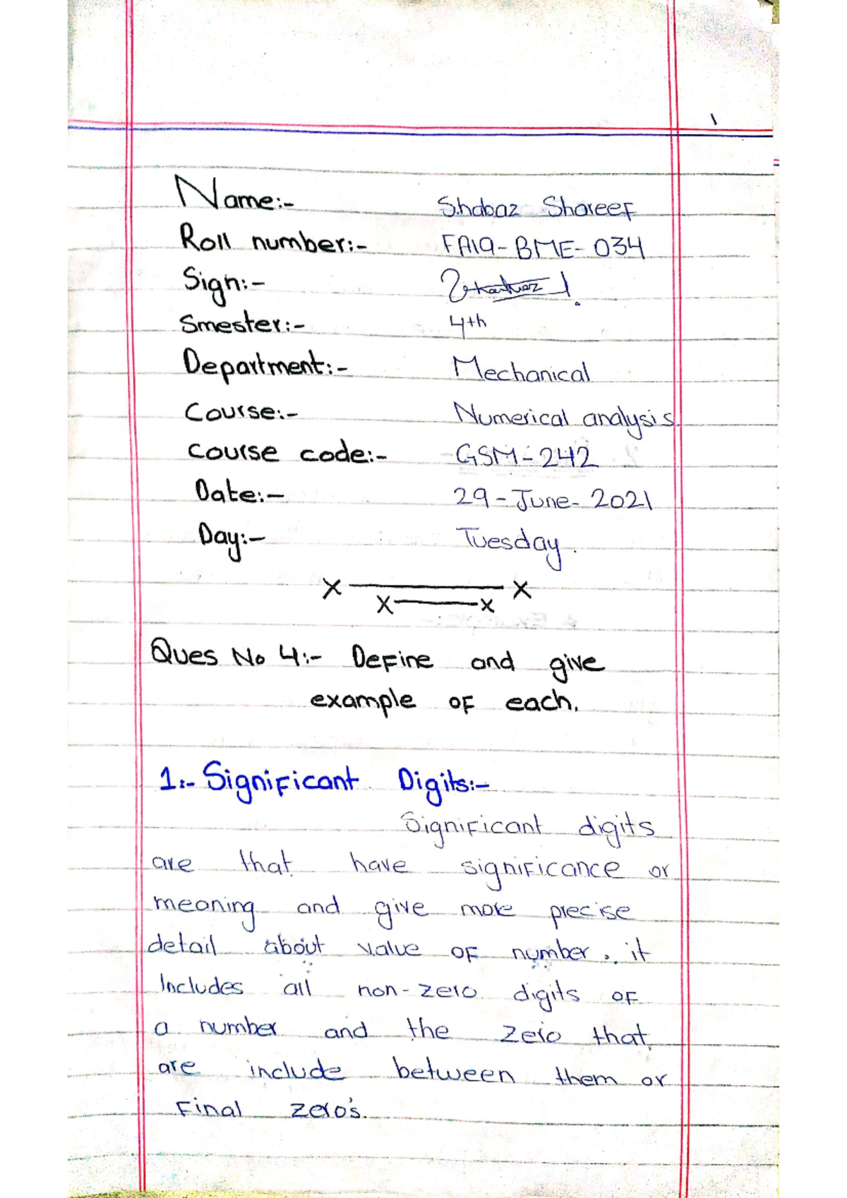 (Fa19 BME 034) MTE NA math solutions for - Linear Algebra - Studocu