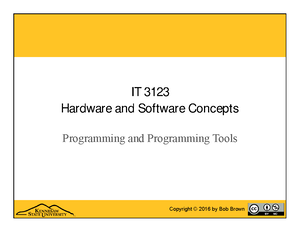 3123 24 virtualization - IT 3123 Hardware and Software Concepts ...