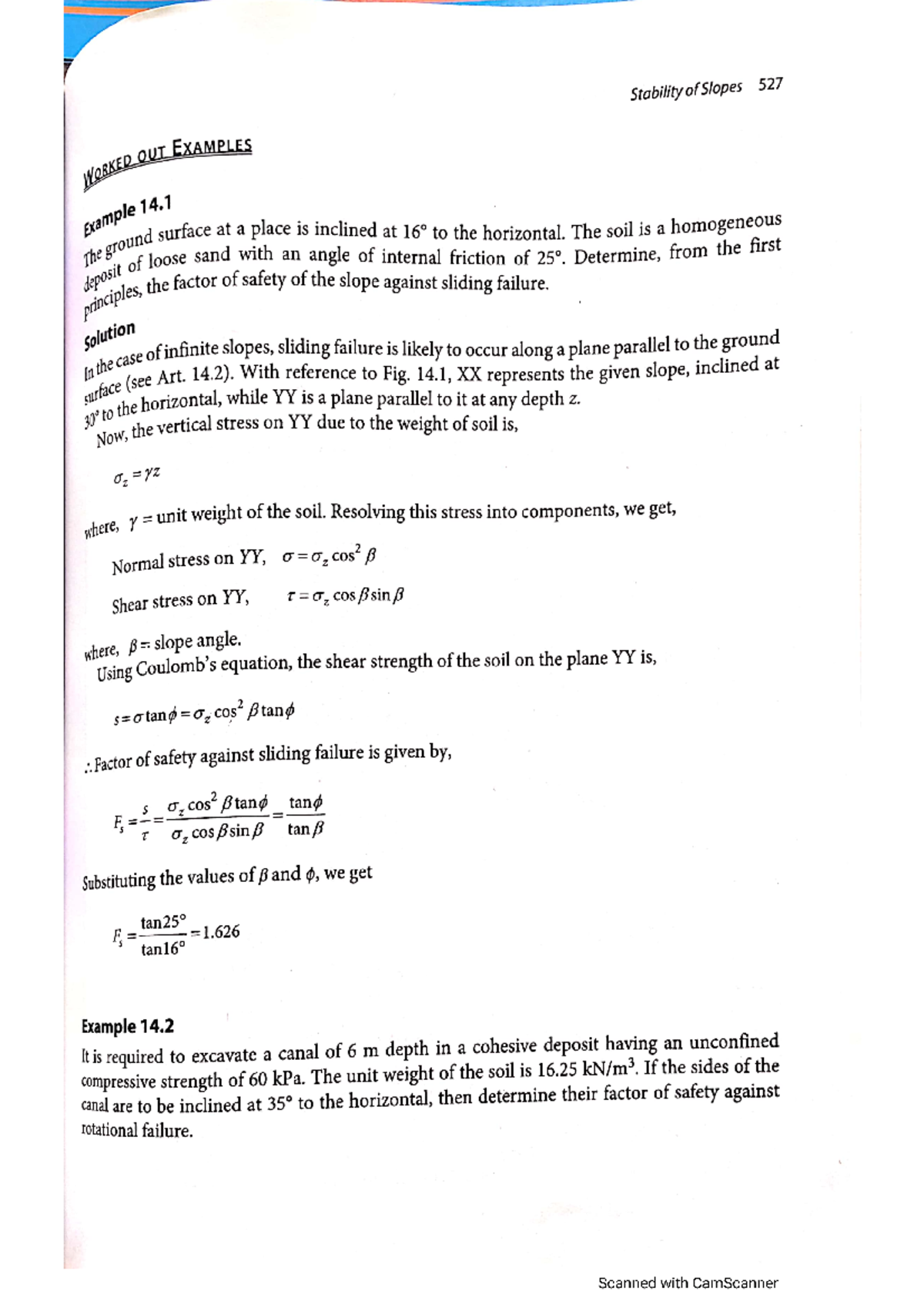 Solved papers - Geotechnical engineering 1 - Studocu