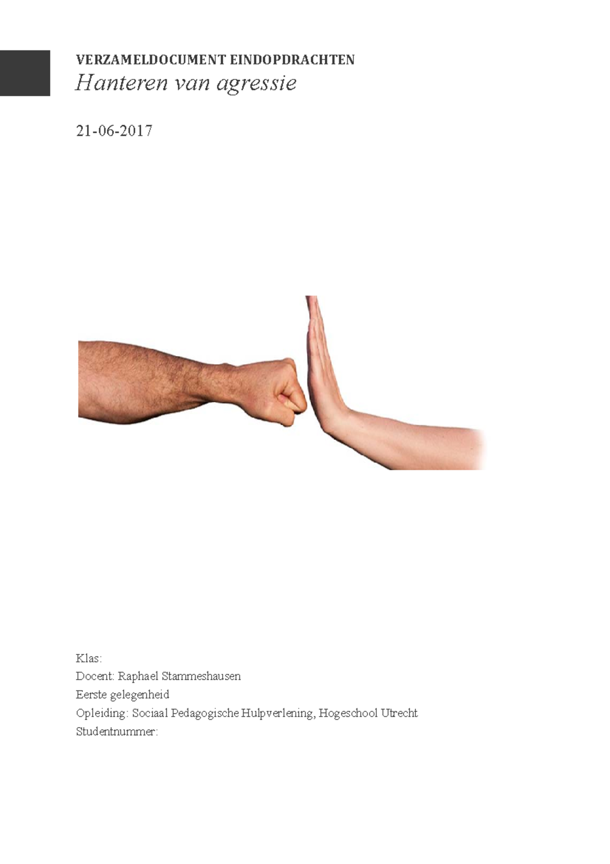 Hanteren van agressie SPNL - Warning: TT: more functions defined than ...