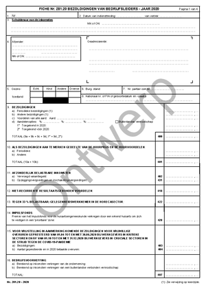 Btw-aangifte - Blanco btw-aangifte - Naam en adres aangever : ALGEMENE ...