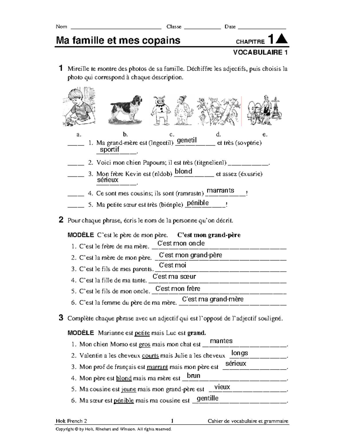 Kami Export - Justin Stites - fr3 1-1 1-2 gv review packet - Holt ...