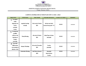 EAPP WLP Q1 W4 - EAPP Week 4 Weekly Home Learning Plan - Department of Education REGION IV – A ...