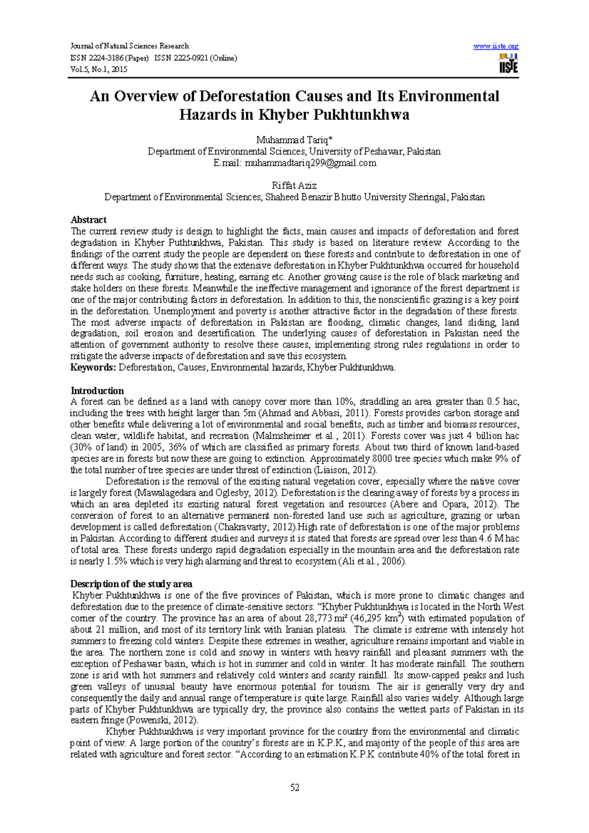 234655483 - Political science lecture - ISSN 2224-3186 (Paper) ISSN ...