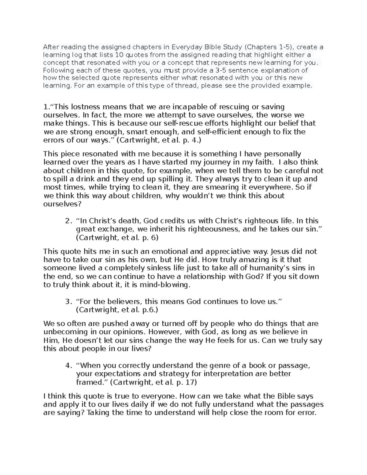 Discussion Thread- How to Look at the Bible - After reading the ...