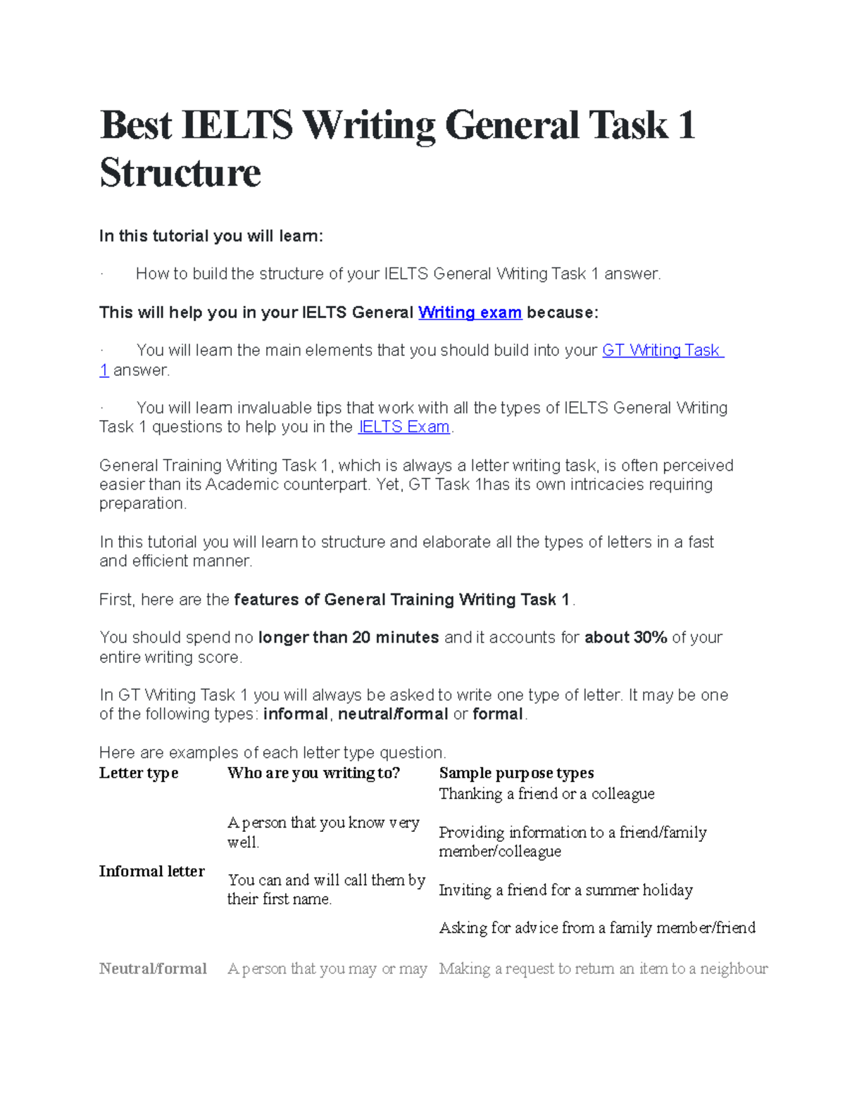 IN 2 - The effective presentation - Best IELTS Writing General Task 1 ...