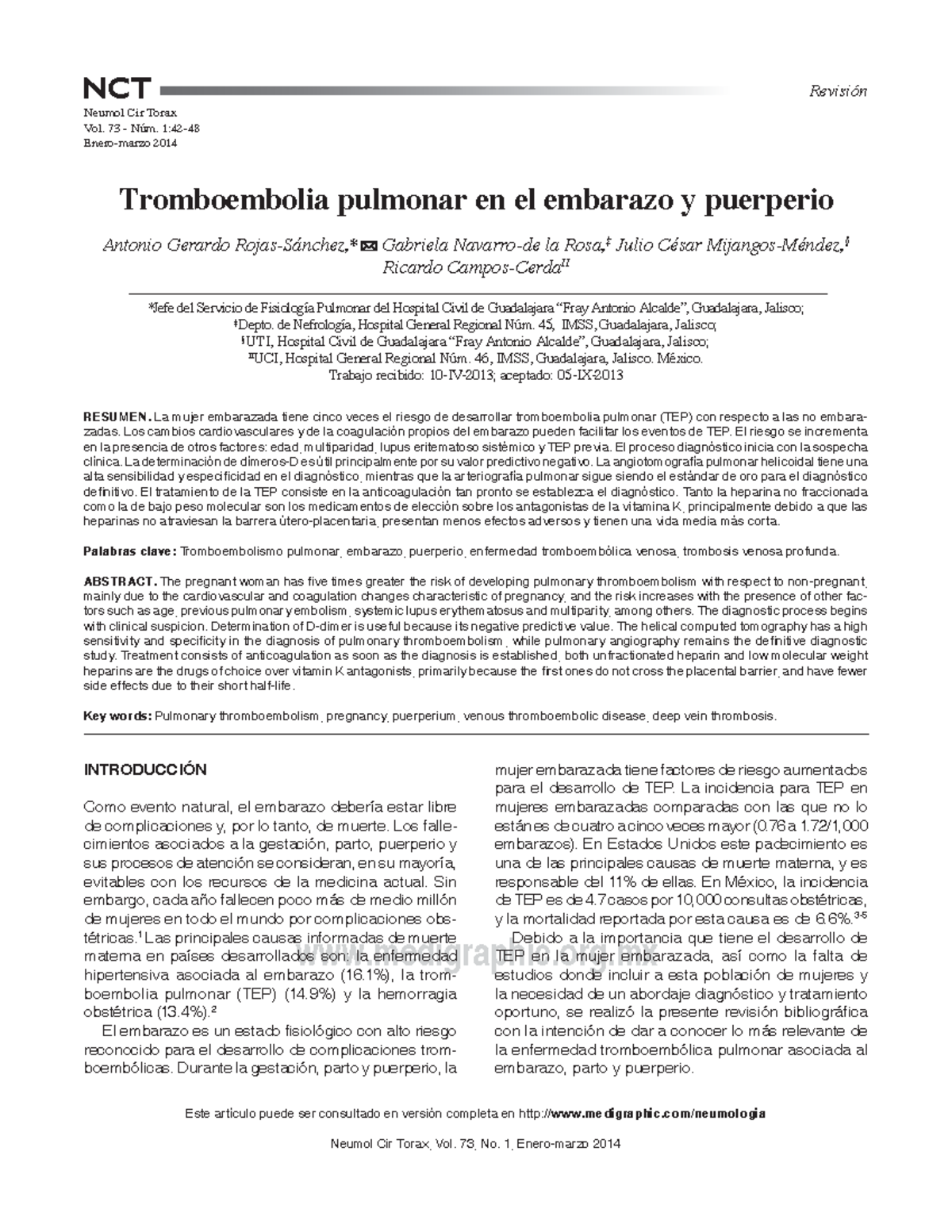 MONO Embrio Final - JGHGHG - RevisiÛn Neumol Cir Torax Vol. 73 - N ̇m ...