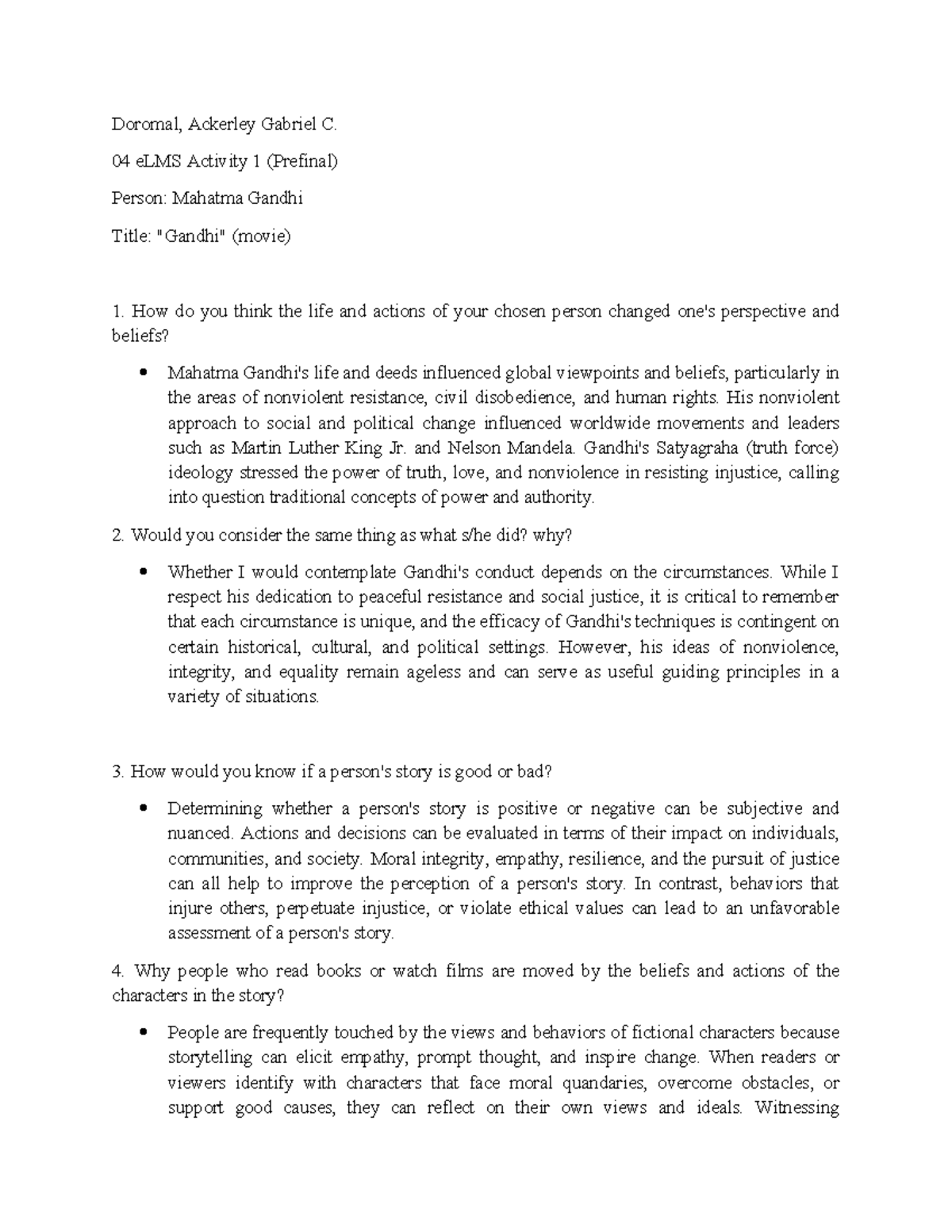 04 e LMS Activity 1 (Prefinal) - Doromal, Ackerley Gabriel C. 04 eLMS ...