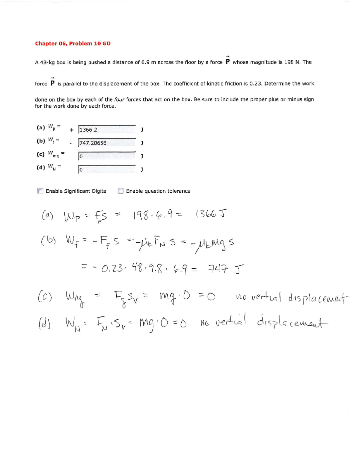 Homework 5 Solutions - HW 5 key - Chapter 06, Problem 10 GO 4 box is ...