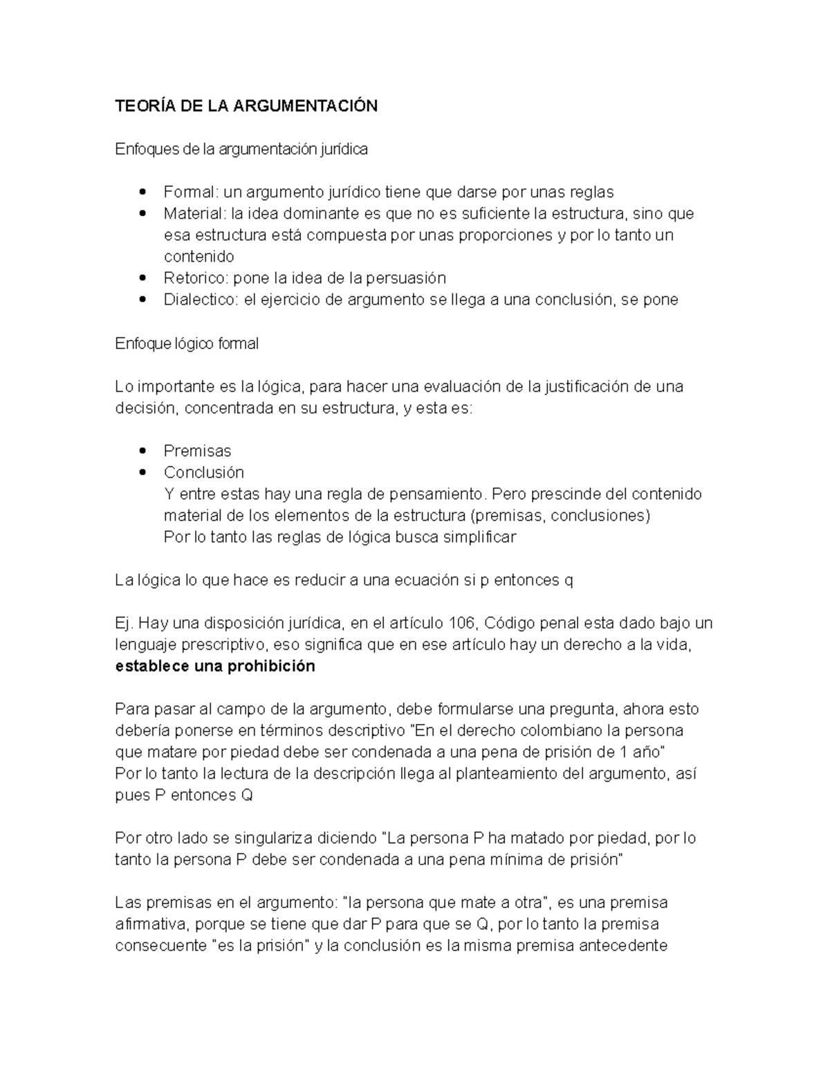 Teoria DE LA Argumentacion - TEORÍA DE LA ARGUMENTACIÓN Enfoques de la ...