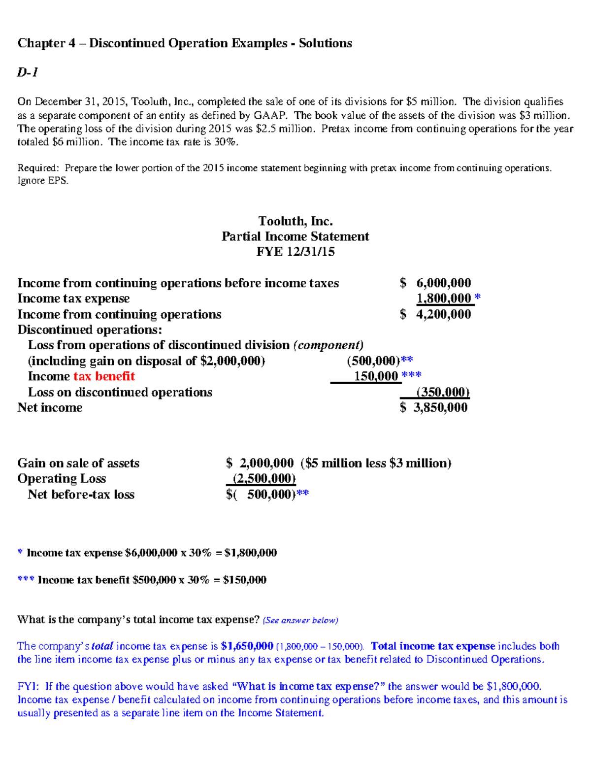 Chapter 4 - Disc Operations Examples Updated Solutions - Chapter 4 ...